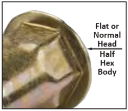 Half Hex Rivet Nut | Half Hex Rivnut | Rivet Nut USA