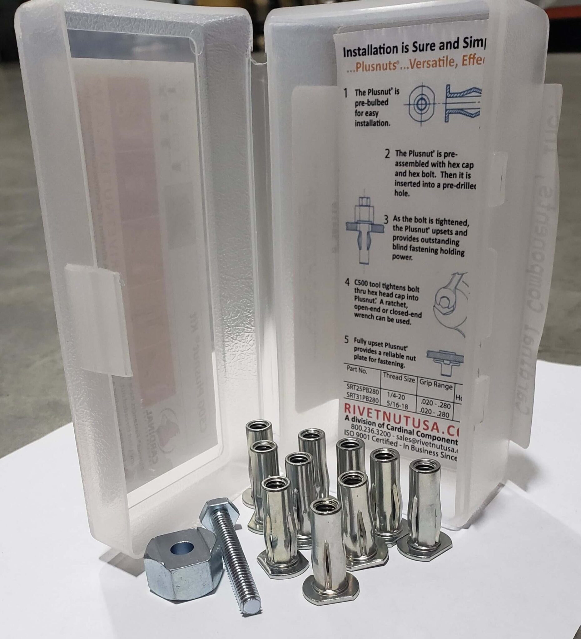Rivnut® Kits | Rivet Nut Kits | Threaded Insert Kits